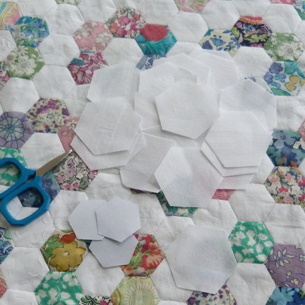 Mini Hexagon Quilt - Etsy