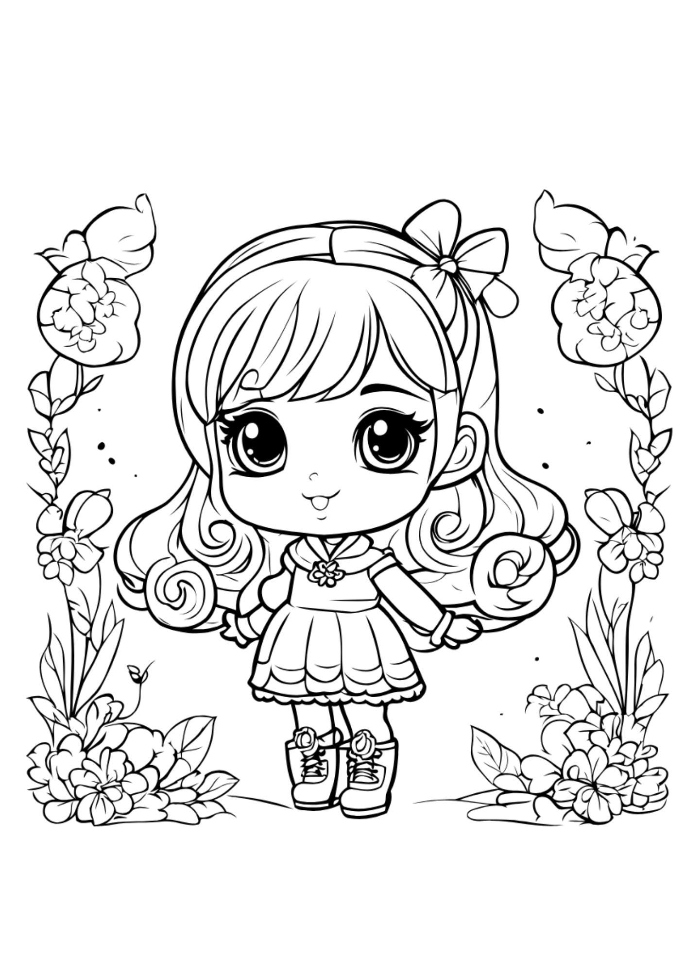 Cute Coloring Pages - Etsy