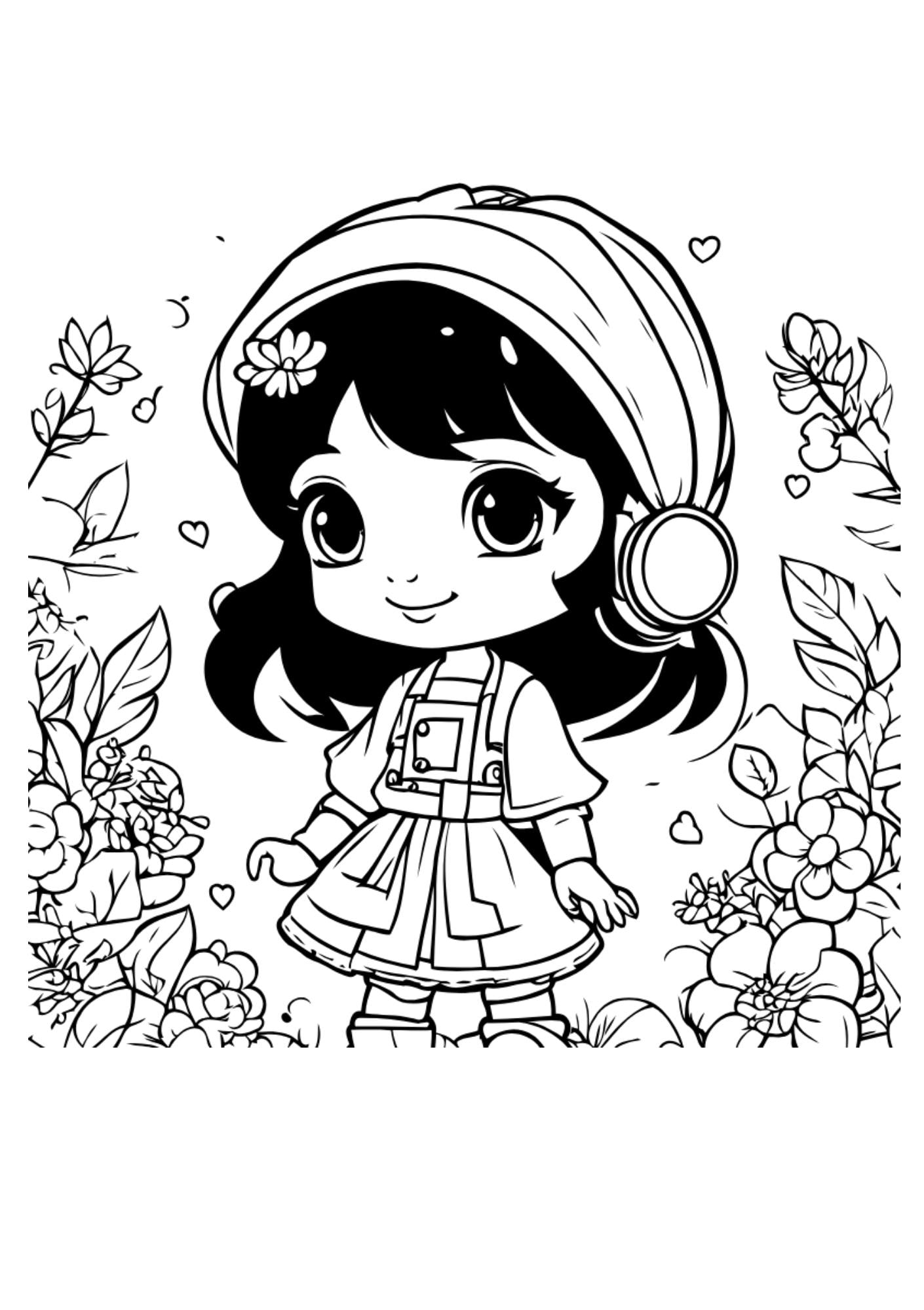 Cute Coloring Pages - Etsy