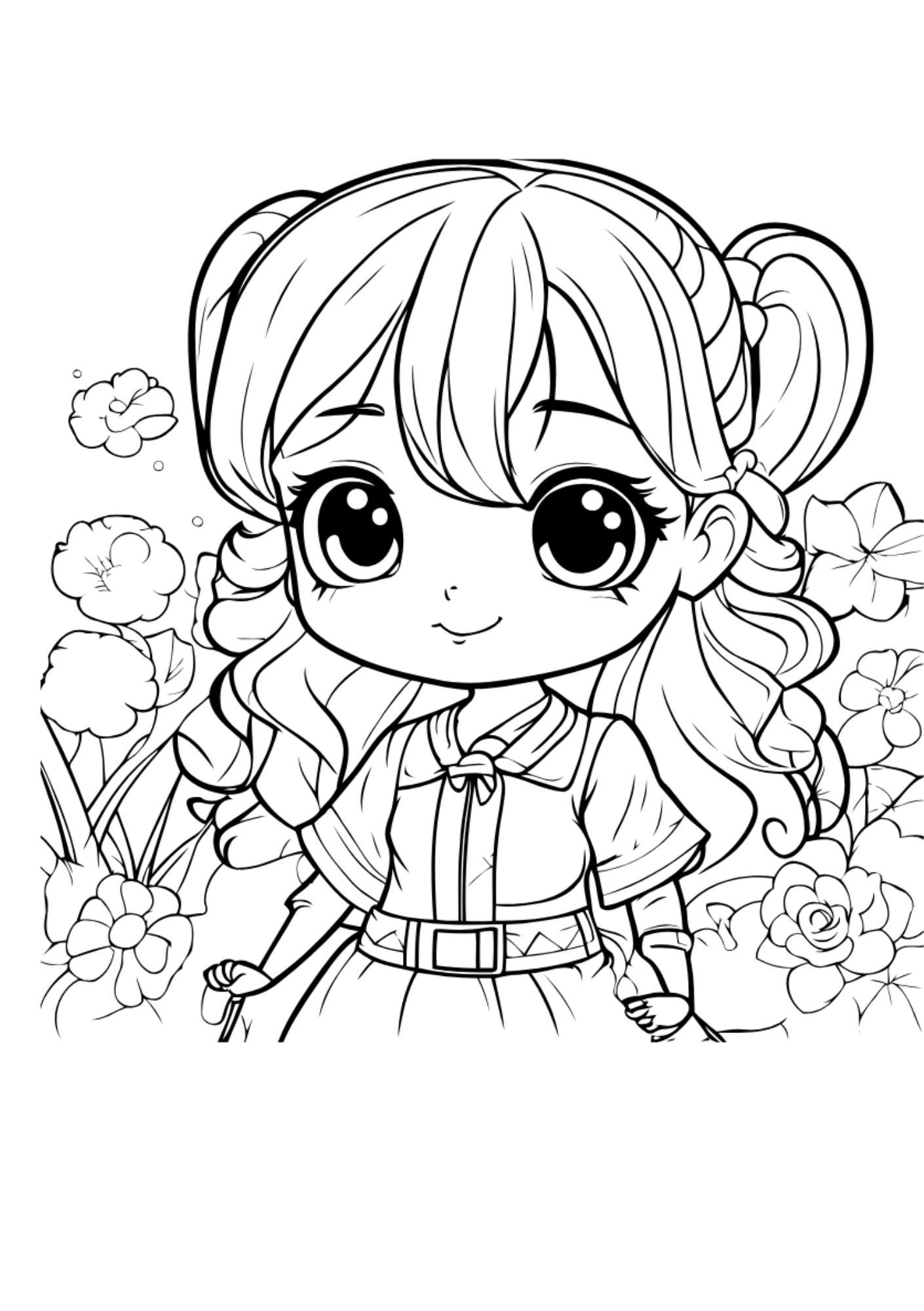 Cute Coloring Pages - Etsy