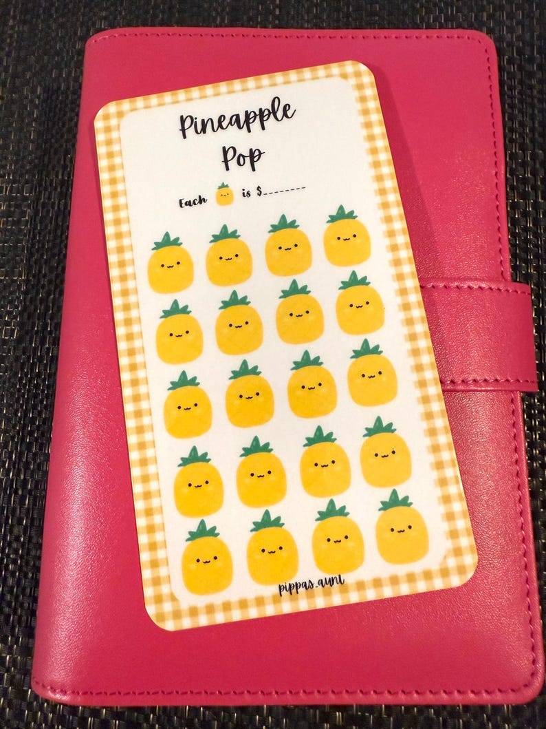 Summer Fruits Savings Trackers - Etsy Australia