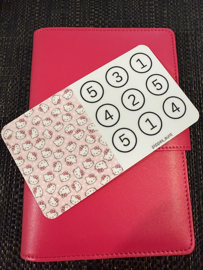 Hello Kitty Themed Savings Challenge Set - Etsy