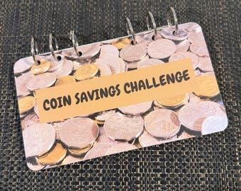Coin Tracker, Coin Savings Challenge, Piggy Bank, Savings Jar, Save the ...