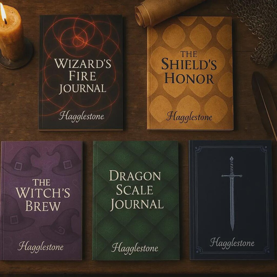 Hagglestone: Medieval Themed Journals and Notebooks - Etsy
