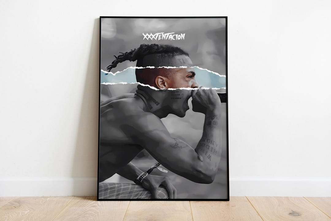 XXXTENTACION Poster Print | Music Poster | Album Cover Poster | Wall ...