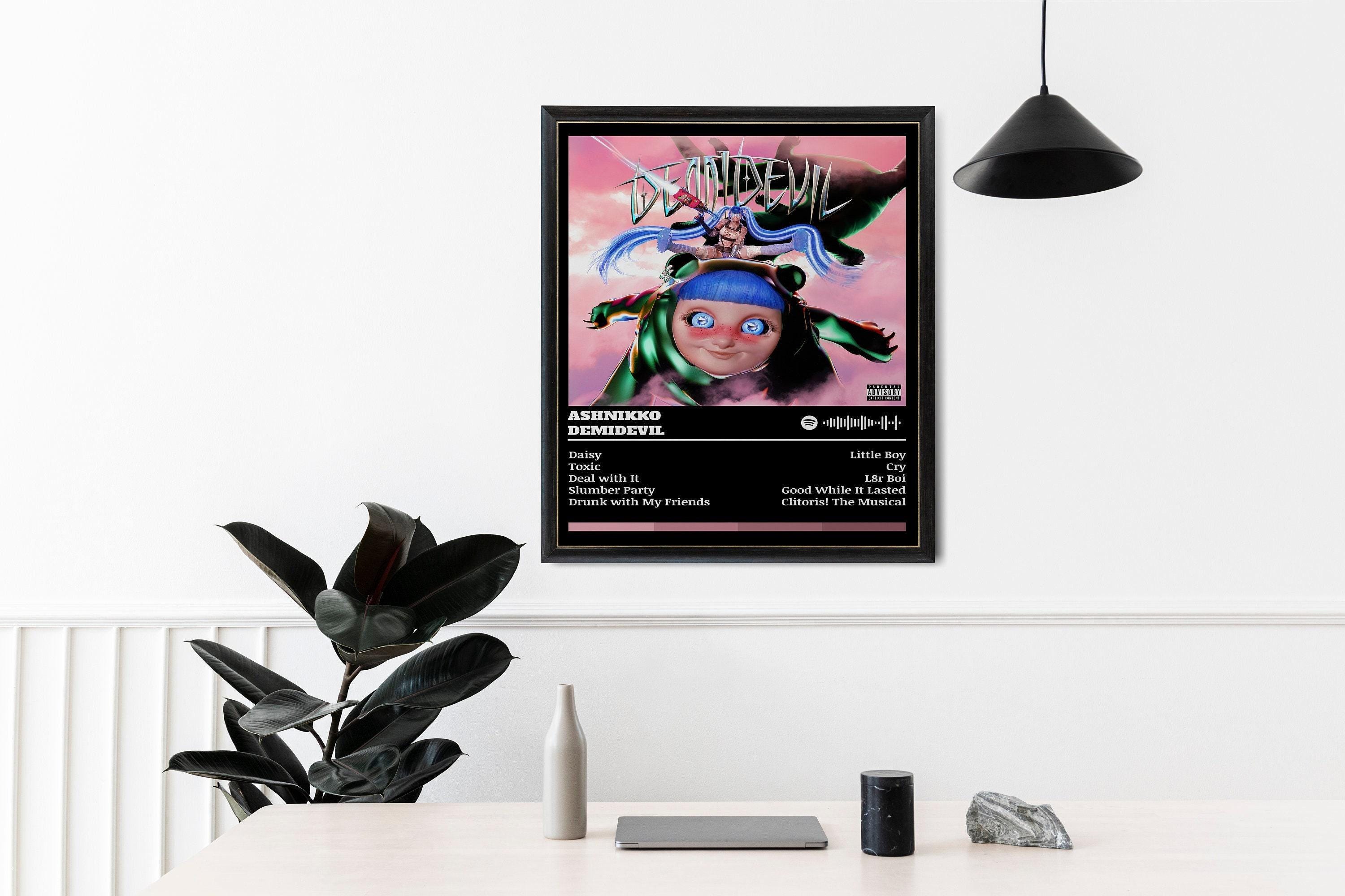Ashnikko Poster Print Demidevil Poster Music Poster Album Cover Poster ...