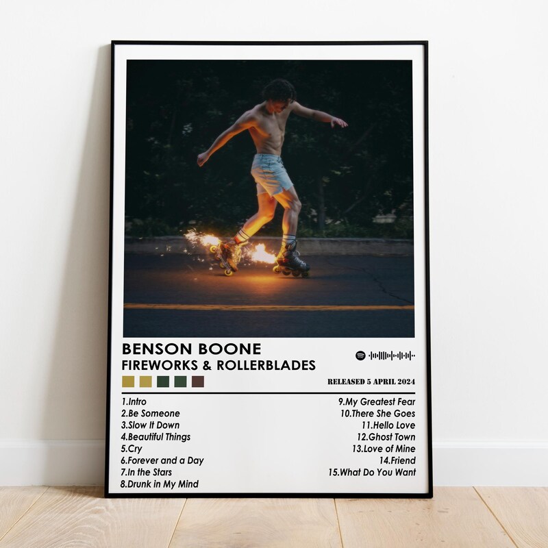 Benson Boone Poster - Etsy