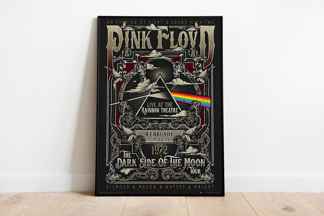 Pink Floyd Poster Print | Music Poster | Album Cover Poster | Wall ...