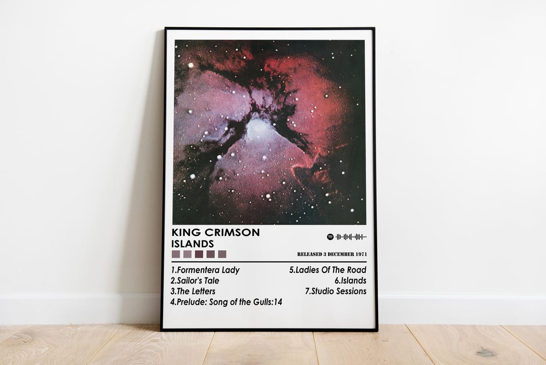 King Crimson 'islands' Album Cover Poster | Matte Art Print - Etsy