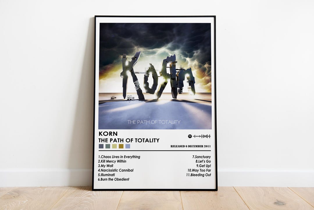 Korn 'the Path of Totality' Album Art Poster | Matte Music Print - Etsy