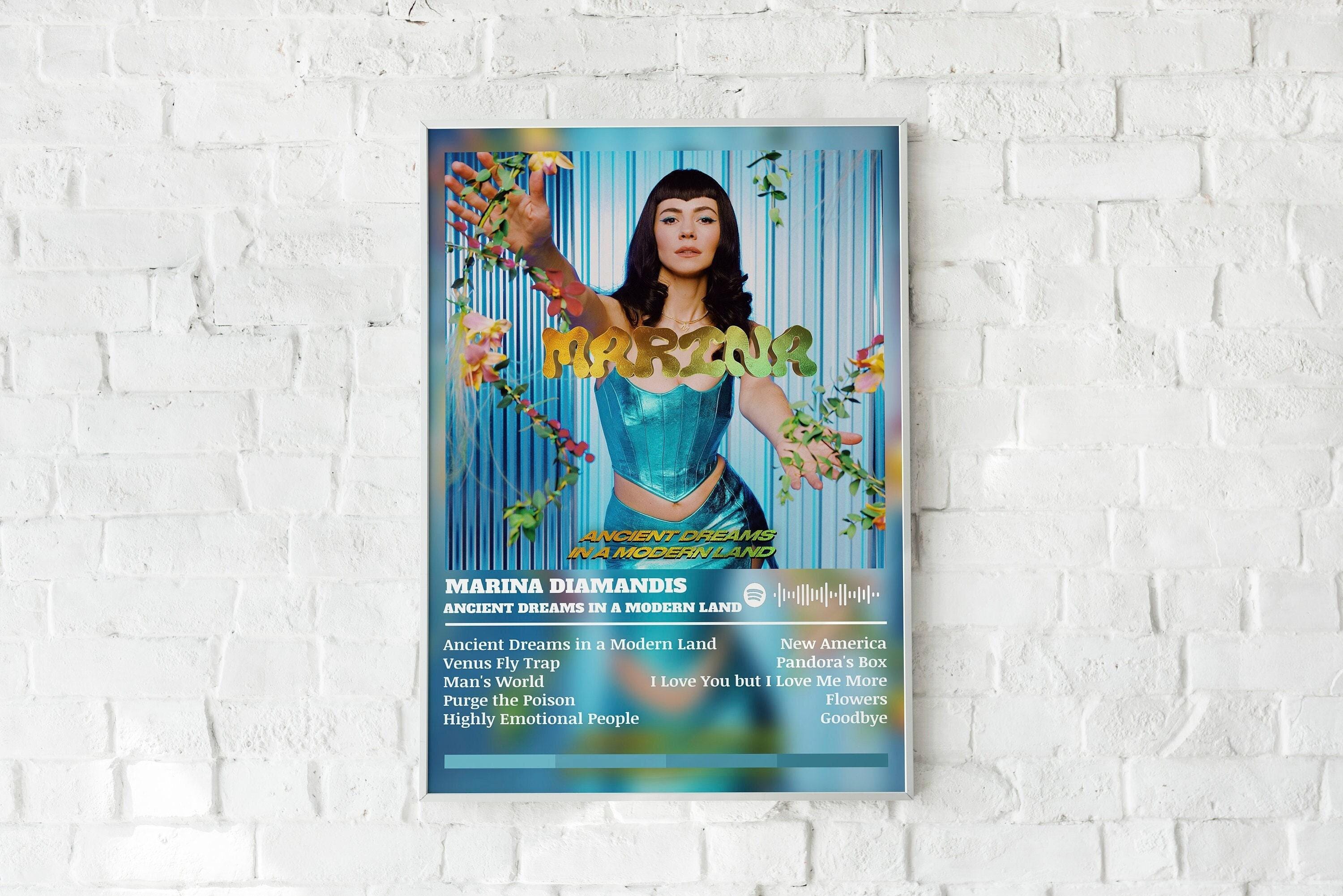 Marina and the Diamonds Poster Print Ancient Dreams in A Modern Land ...