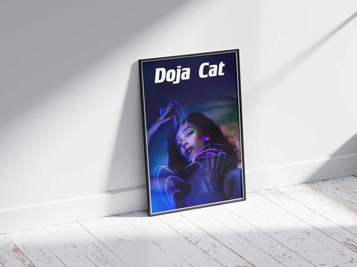 Doja Cat Art Print | Music Album Cover Poster, Wall Decor - Etsy