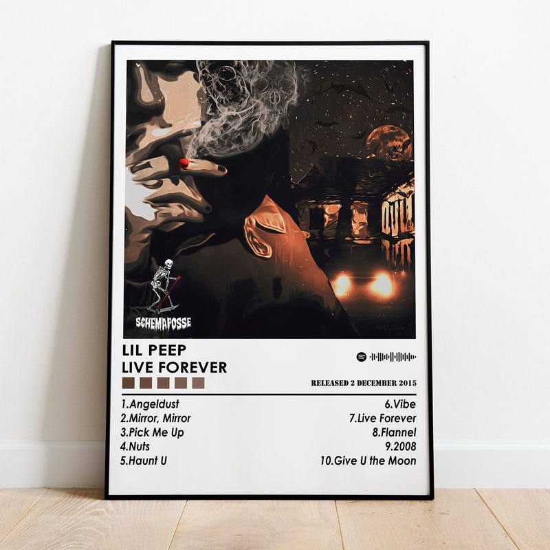 Lil Peep Poster - Etsy