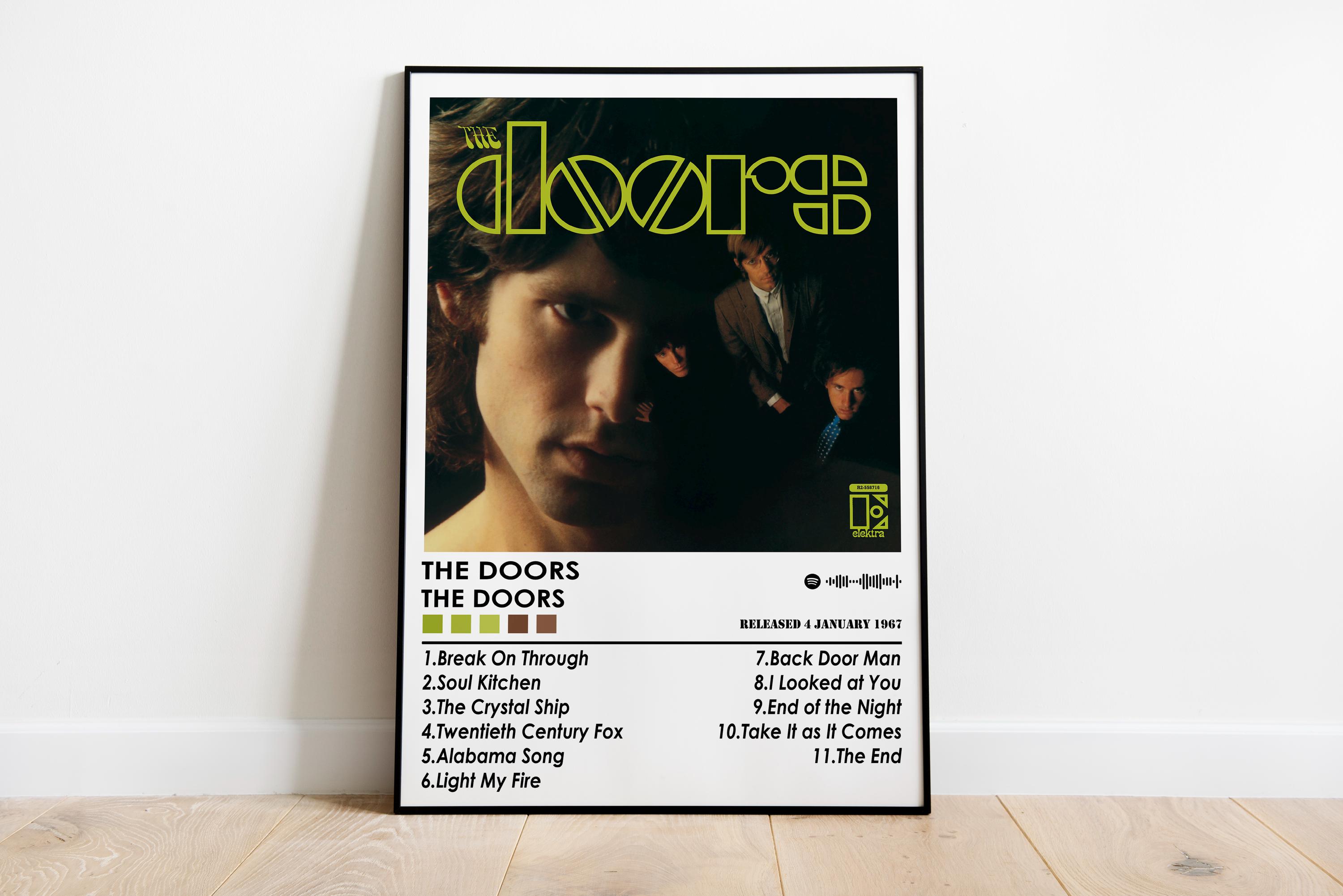 The Doors Album Cover Poster | Music Room Wall Art - Etsy