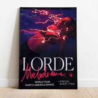Lorde Supercut Lyric Print - Etsy