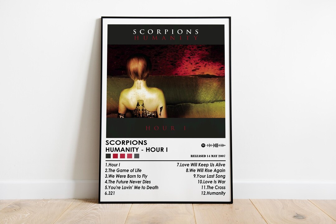 Scorpions 'humanity Hour 1' Album Poster | Matte Music Print - Etsy