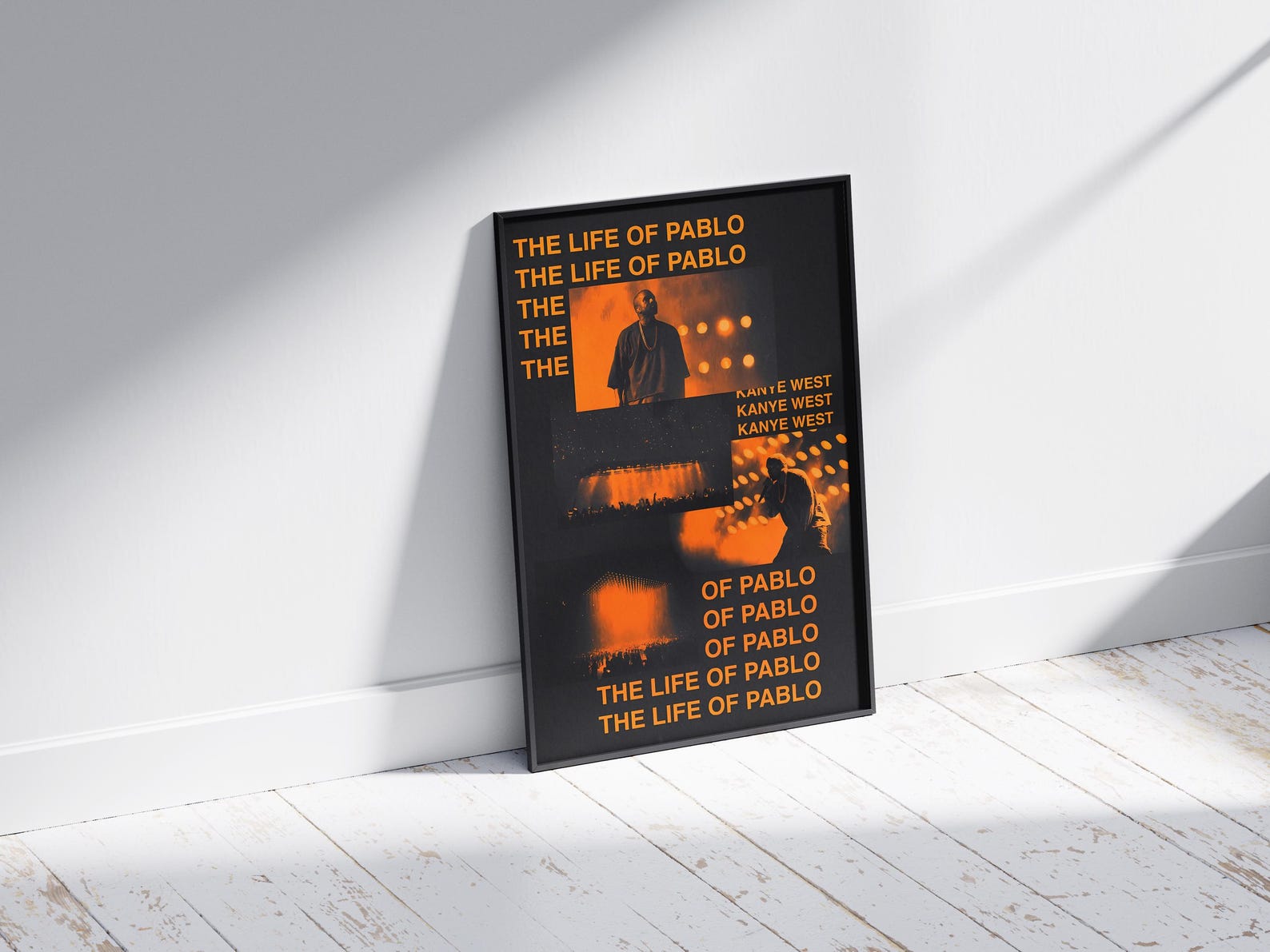 Kanye West 'the Life of Pablo' Album Art Poster | Music Decor - Etsy