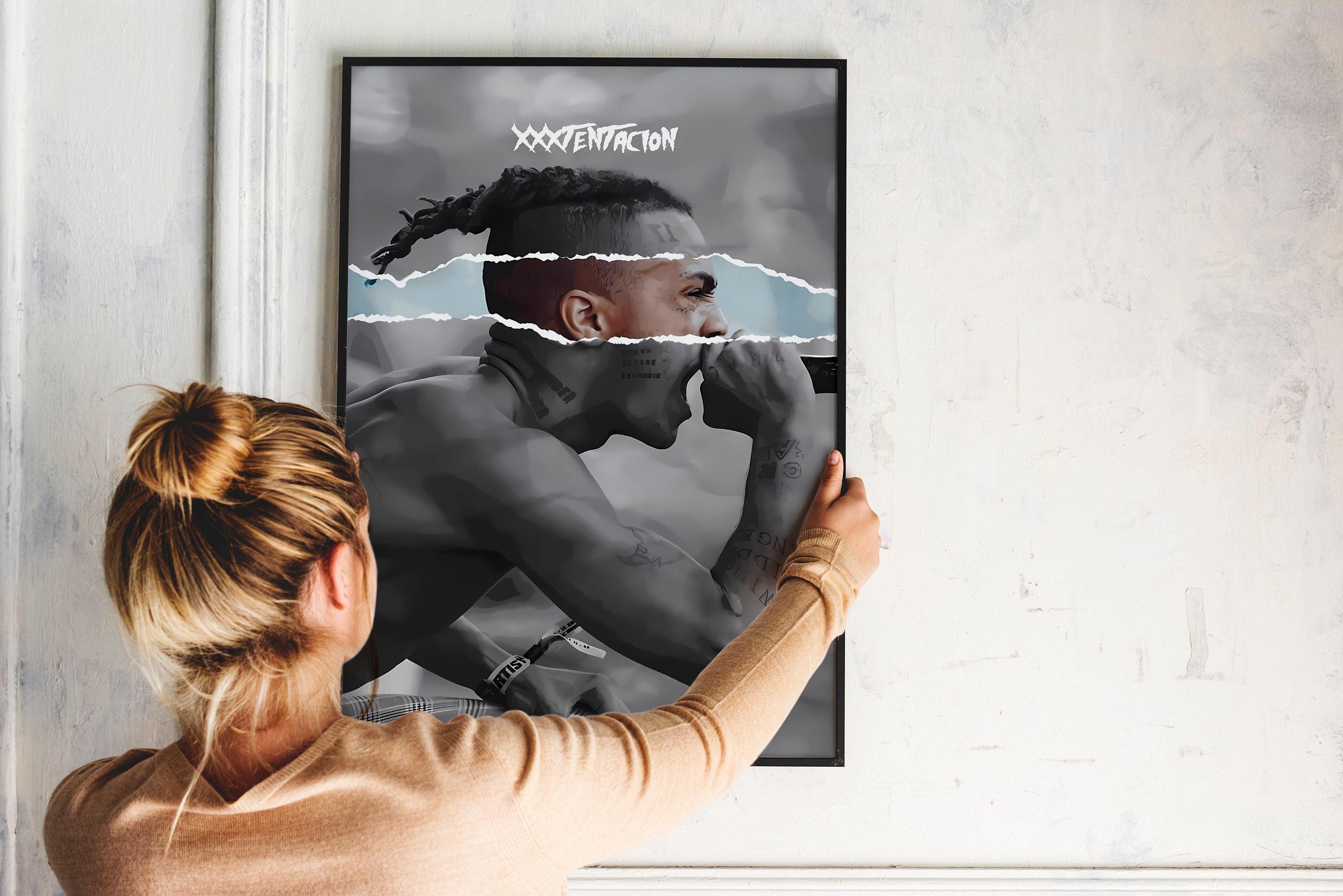 XXXTENTACION Poster Print | Music Poster | Album Cover Poster | Wall ...