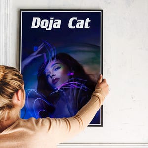 Doja Cat Poster Print | Music Poster | Album Cover Poster | Wall Decor ...