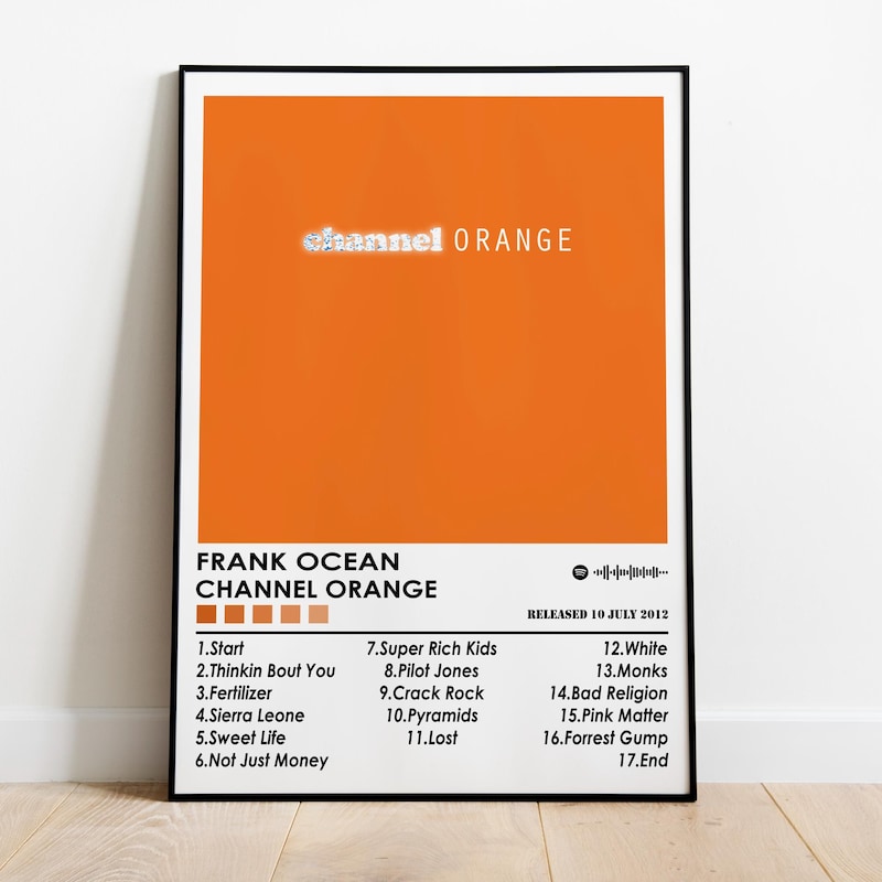 Orange Poster - Etsy