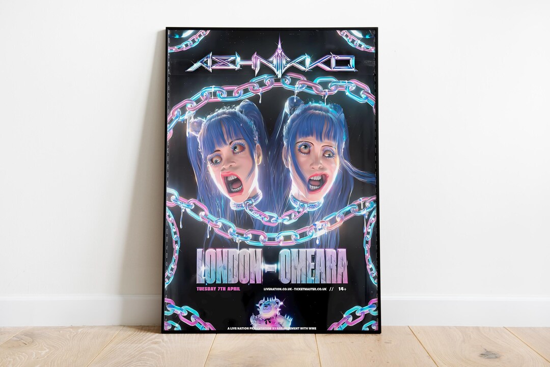 Ashnikko Album Cover Poster | Matte Music Print - Etsy