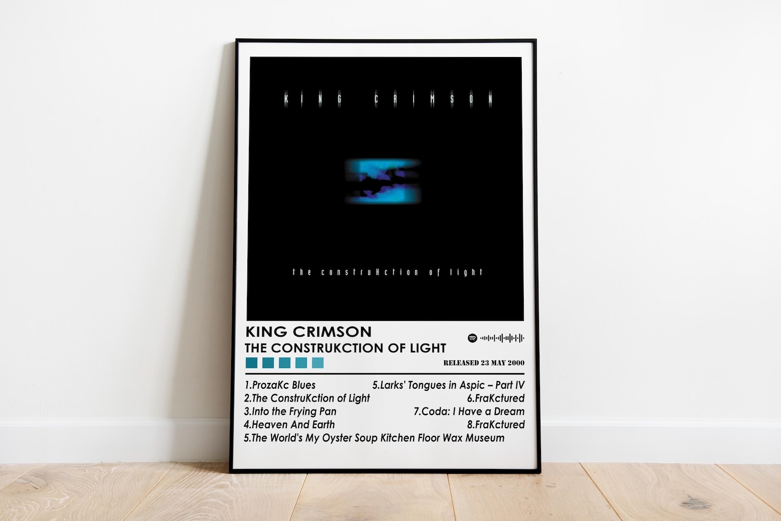 King Crimson 'the Construkction of Light' Album Cover Poster - Etsy