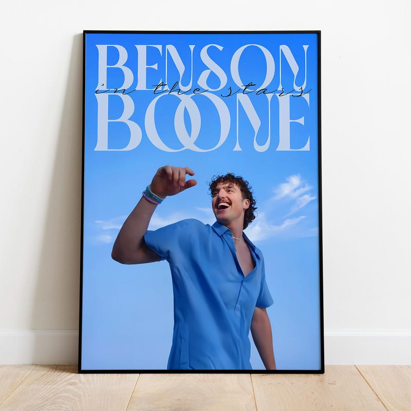 Benson Boone Album Covers - Etsy