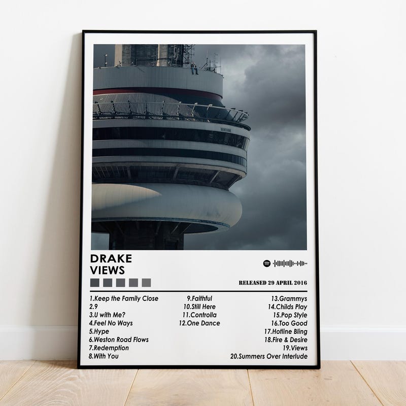 Drake's Album Poster - Etsy