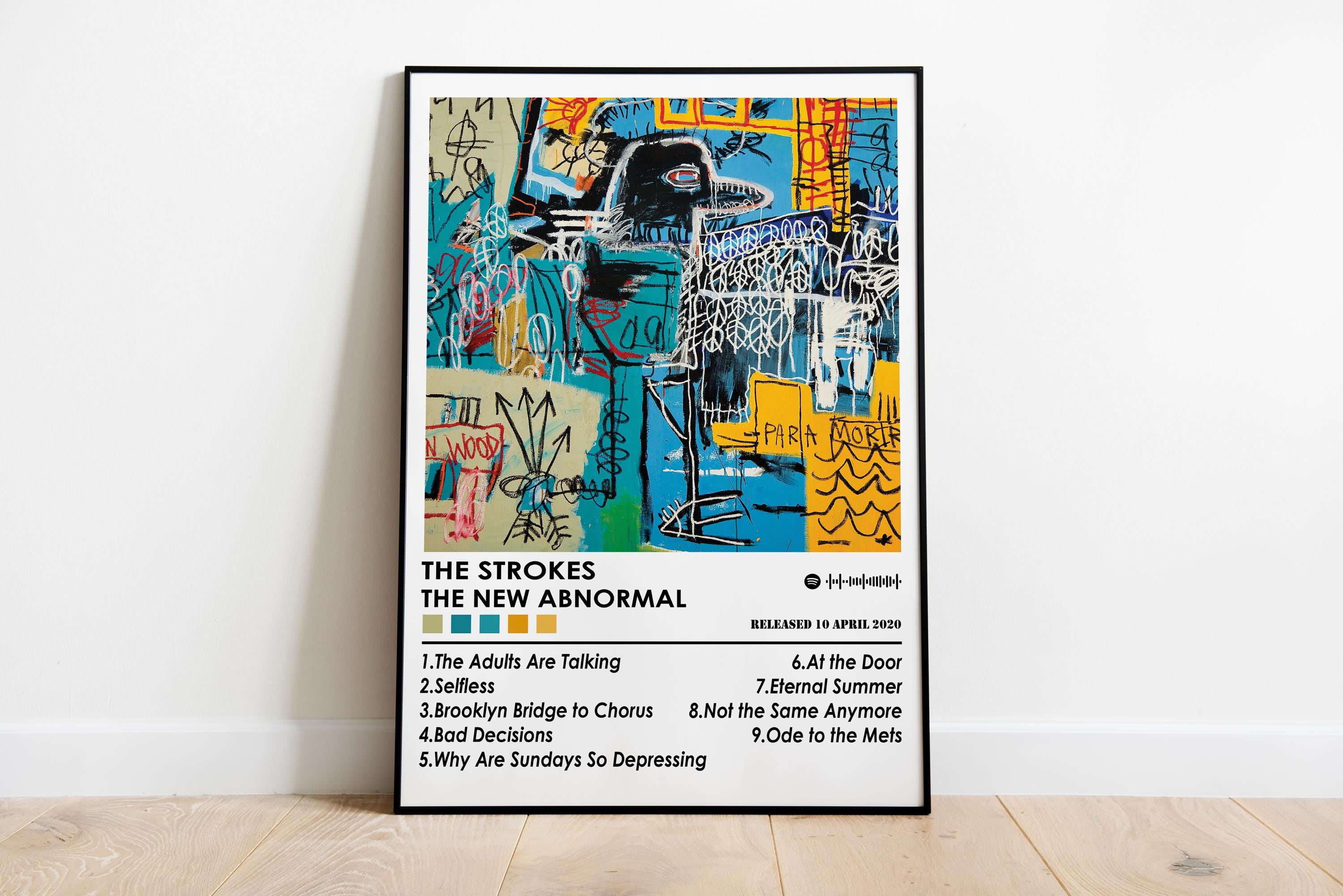 The Strokes Poster Print | the New Abnormal Poster | Music Poster | Album Cover Poster | Wall ...