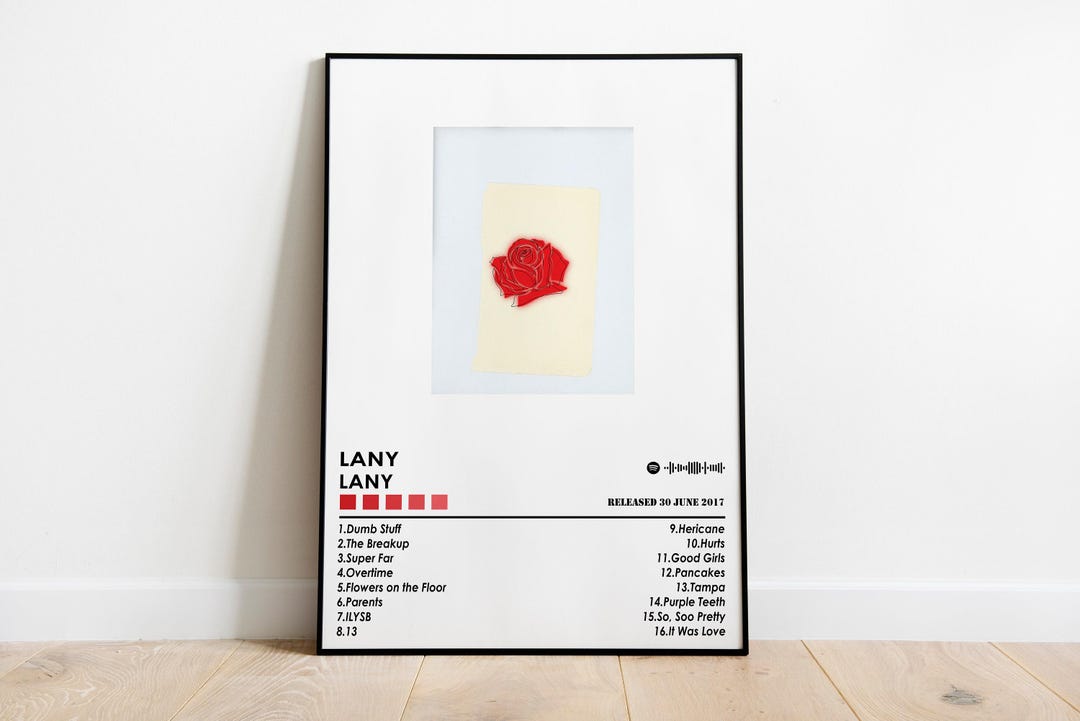 Lany Poster Print | Lany Album | Music Poster | Album Cover Poster ...