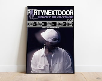 Party Next Door Print | Party Next Door Two Album Poster | Music Poster ...