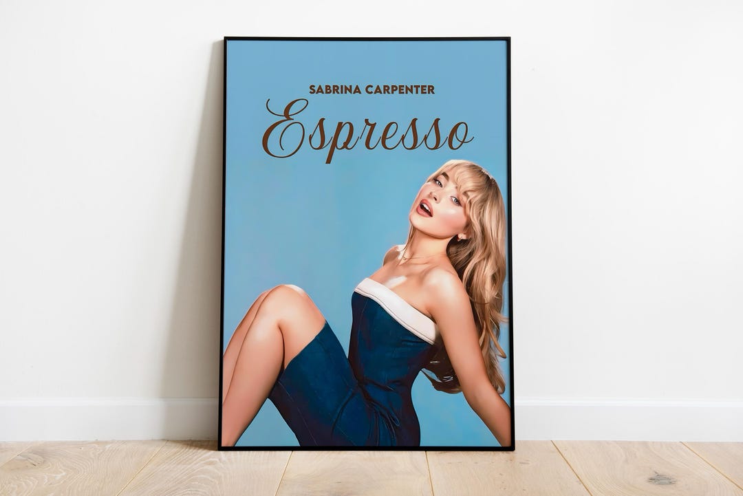 Sabrina Carpenter Poster Print Music Poster Album Cover Poster Wall ...