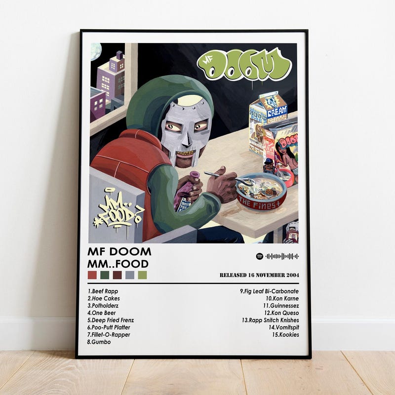 Mf Doom Poster - Etsy