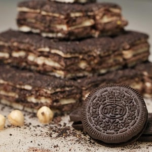 Oreo Hazelnut Turkish Delight, Oreo Biscuit Delight, Creamy Turkish ...