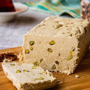 Turkish Pistachio Halva: Sesame Tahini Sweet, Kosher Vegan Snack - Etsy