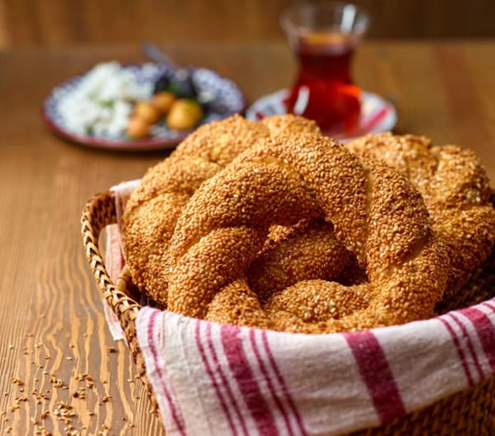 Turkish Simit: Sesame Bagel Rings, Anatolian Breakfast (3 Pieces) - Etsy