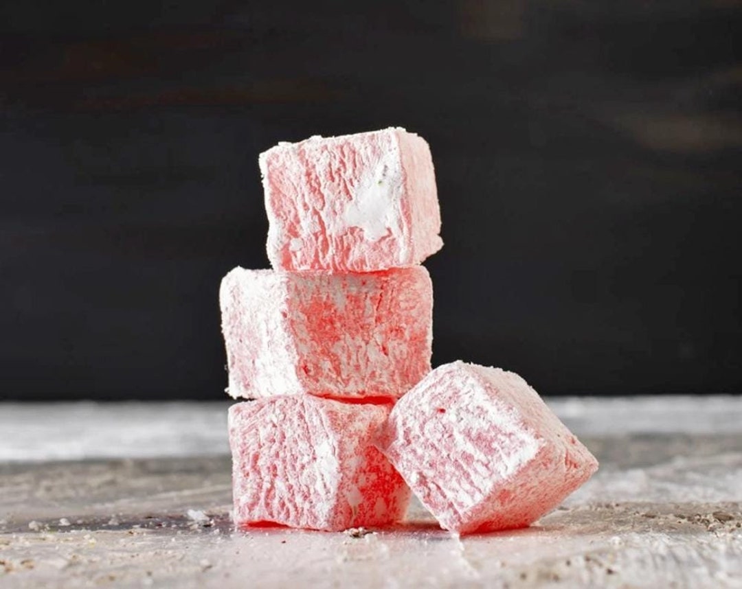 Rose Turkish Delight Cubes: Handcrafted Ottoman Dessert - Etsy