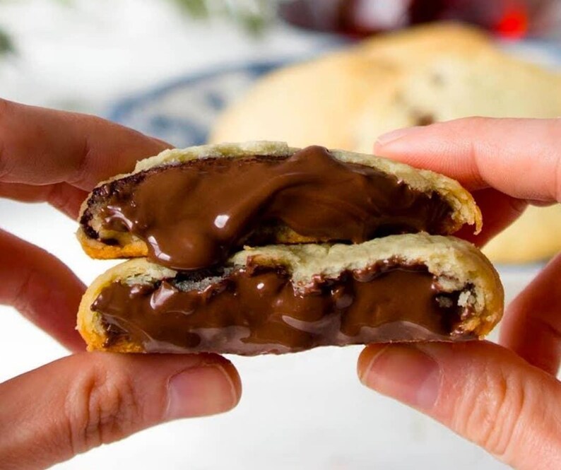 Izmır Bom Chocolate Cookies: Handmade Dessert (4 Pc) - Etsy