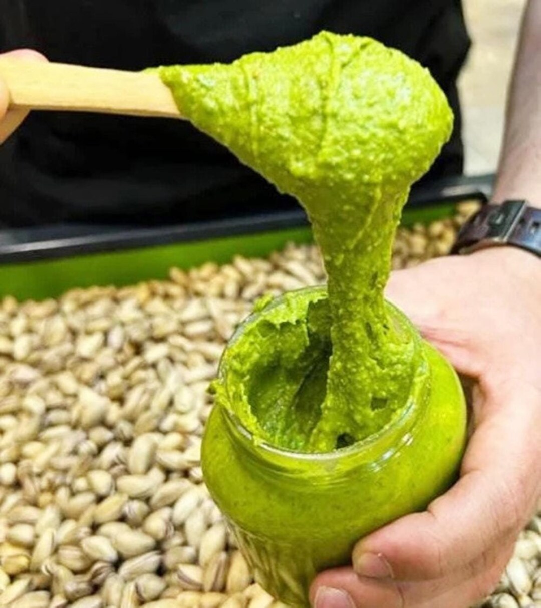 Turkish Pistachio Butter: 77% Pistachio Paste, Breakfast Spread (200 G ...