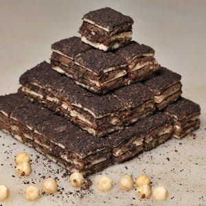 Oreo Hazelnut Turkish Delight, Oreo Biscuit Delight, Creamy Turkish ...