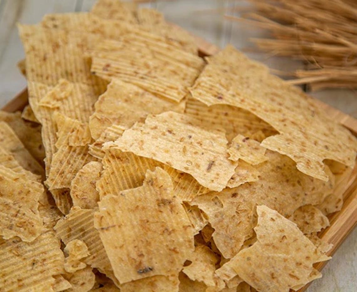 Turkish Tarhana Chips: Natural Wheat Snack (0.49 Lb - 225g) - Etsy