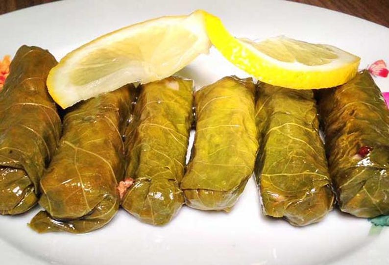 Authentic Turkish Stuffed Grape Leaves (dolma) - Handcrafted Anatolian ...