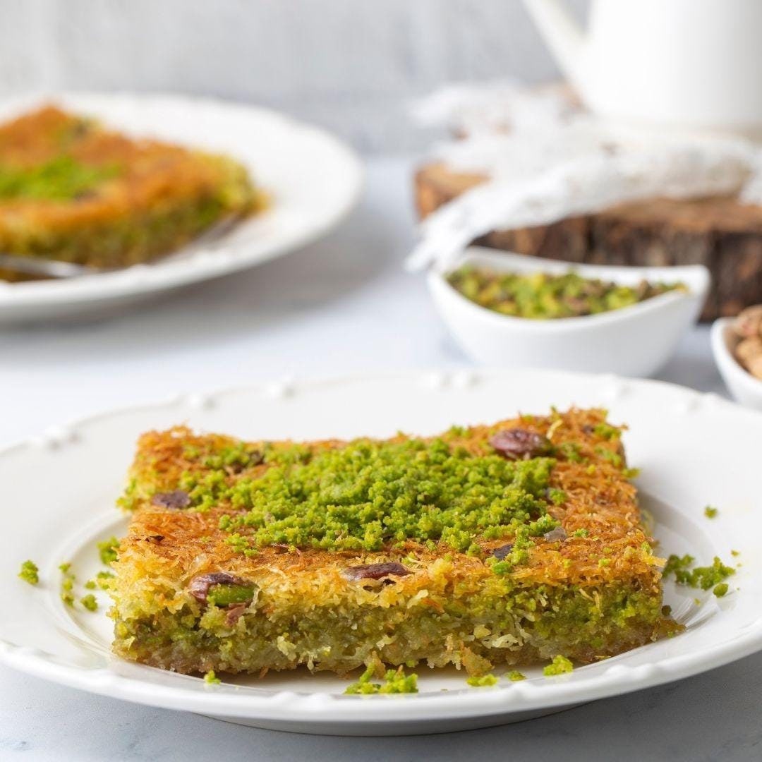 Pistachio Kadaif: Turkish Wire Dessert - Etsy