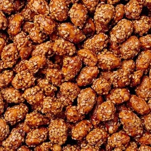 Honey Sesame Roasted Peanuts: Sweet & Salty Handcrafted Snack - Etsy