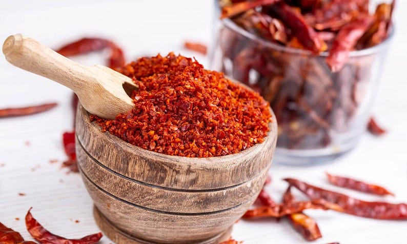 Anatolian Chili Flakes: Pure Crushed Red Pepper, Traditional Spice - Etsy