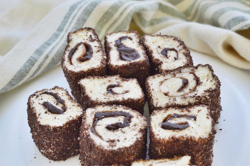 Chocolate Turkish Delight Rolls: Sultan's Sweet Treat - Etsy