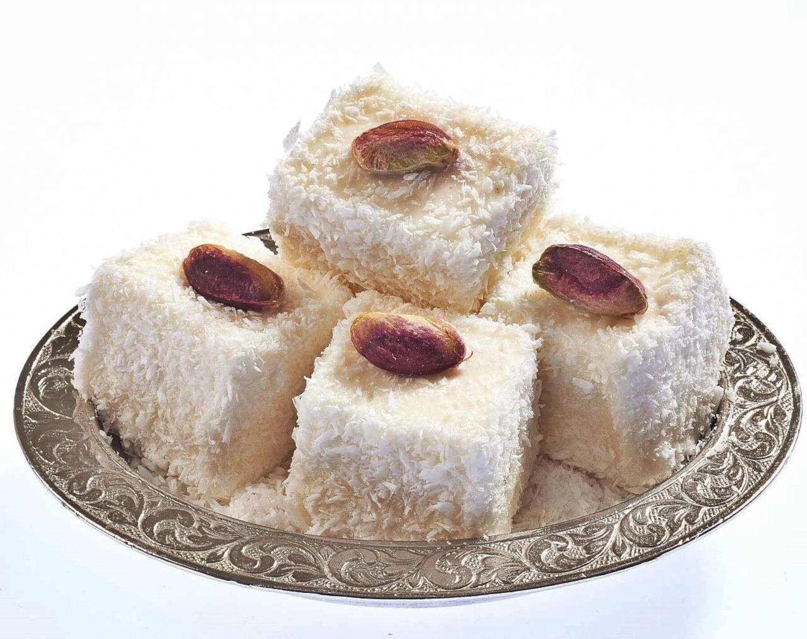 Pistachio Coconut Turkish Delight: Vegan Sultan Candy - Etsy