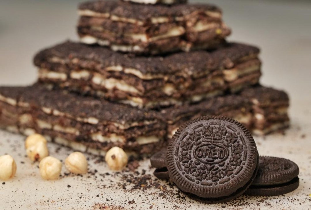 Oreo Hazelnut Turkish Delight, Oreo Biscuit Delight, Creamy Turkish ...