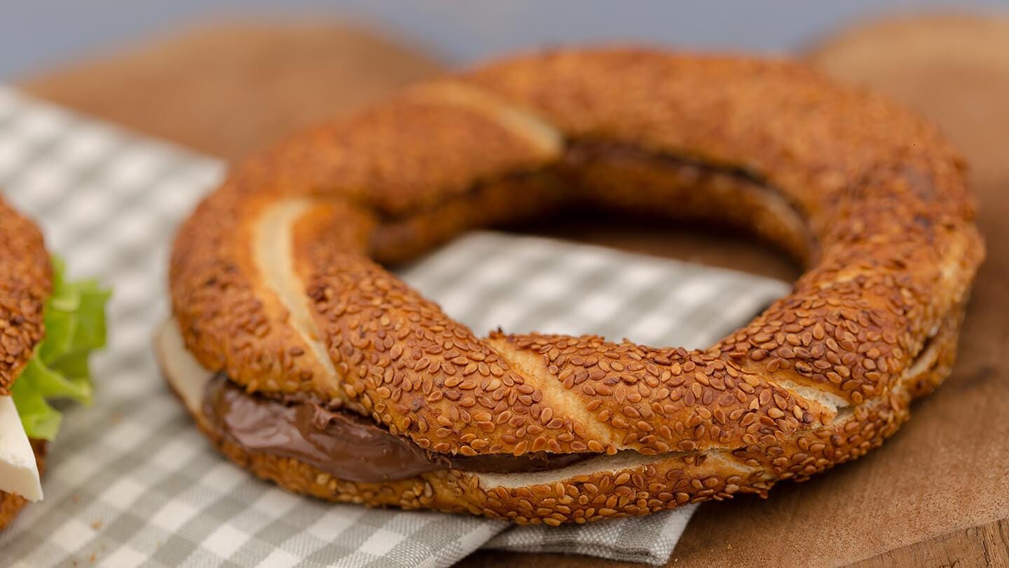 Turkish Simit: Sesame Bagel Rings, Anatolian Breakfast (3 Pieces) - Etsy