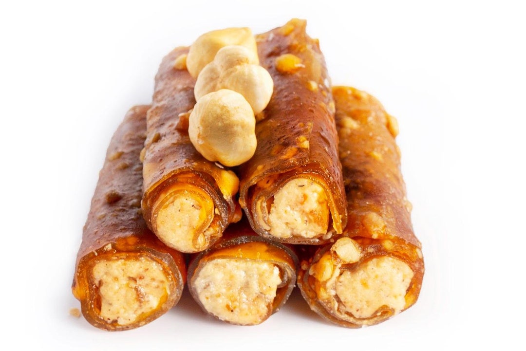 Mulberry Hazelnut Turkish Delight Roll: Fruity Pestil Dessert - Etsy